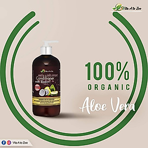 Vita A to Zee Apple Cider Vinegar Shampoo & Avocado Coconut Conditioner (2 x 16.9 fl oz)