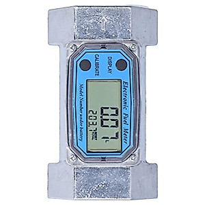 Turbine Flow Meter, 35?200L/Min Flow Range High Accuracy Digital Turbine Flow Meter Practical for and Medicine