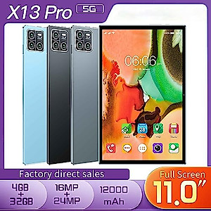 10.1-inch Tablet Computer, Android 10 Pith, Full Network 5G Call, High-Definition 2K, Gift for Family