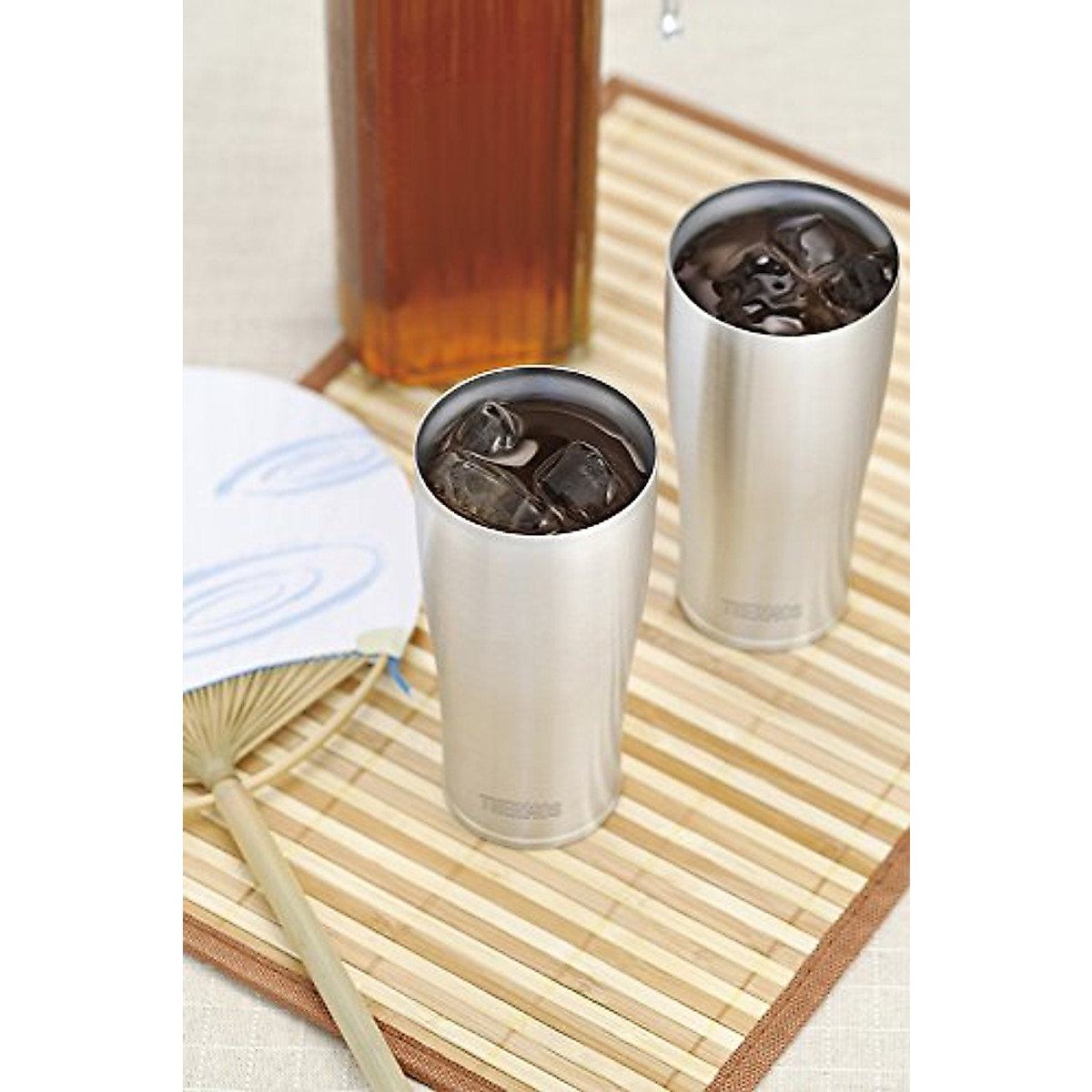 Thermos JDE-420 S Vacuum Insulated Tumbler, 14.2 fl oz (420 ml), Stainless Steel