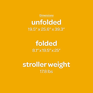 Larktale chit chat plus | Lightweight Full-Featured Stroller for Newborns and Toddlers | Compact Folding Stroller for Travel Featuring Eco-Friendly Materials and One-Handed Steering, Cottlestone Cream