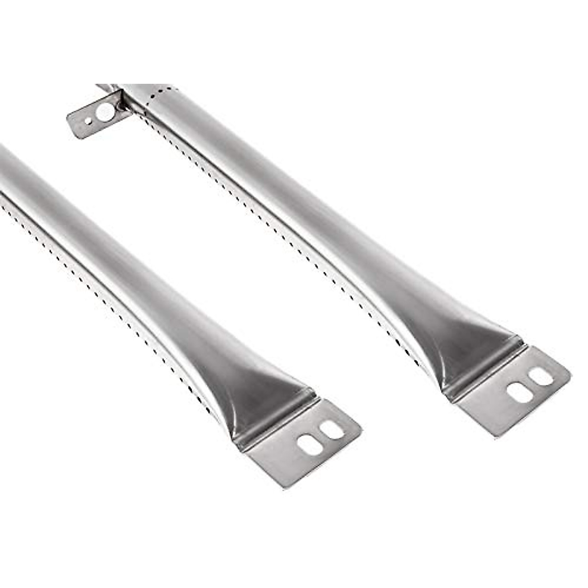 Wondjiont Grill Burners, Heat Shield/Plate Tent/Burner Cover/Flame Tamer & Crossover Tube, Replacement Parts Kit for Brinkmann 810-3661-F