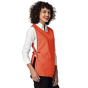 Adar Universal Cobbler Apron - Unisex Cobbler Apron - 702 - Mandarin Orange - X-Large