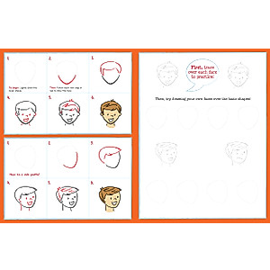 Learn to Draw... Faces (Easy Step-by-Step Drawing Guide) (Young Artist)