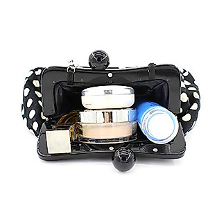 Menurra Polka Dot Evening Bag Clutch Purse for Women Wedding Party Handbag Cocktail Bag
