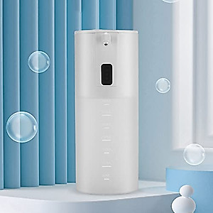 WIOSEN Soap Dispenser Bathroom Touchless Soap Dispenser Automatic Sensor Foam Soap Dispenser Bathroom Hand Washing Machine Waterproof Hand Sanitizer Container