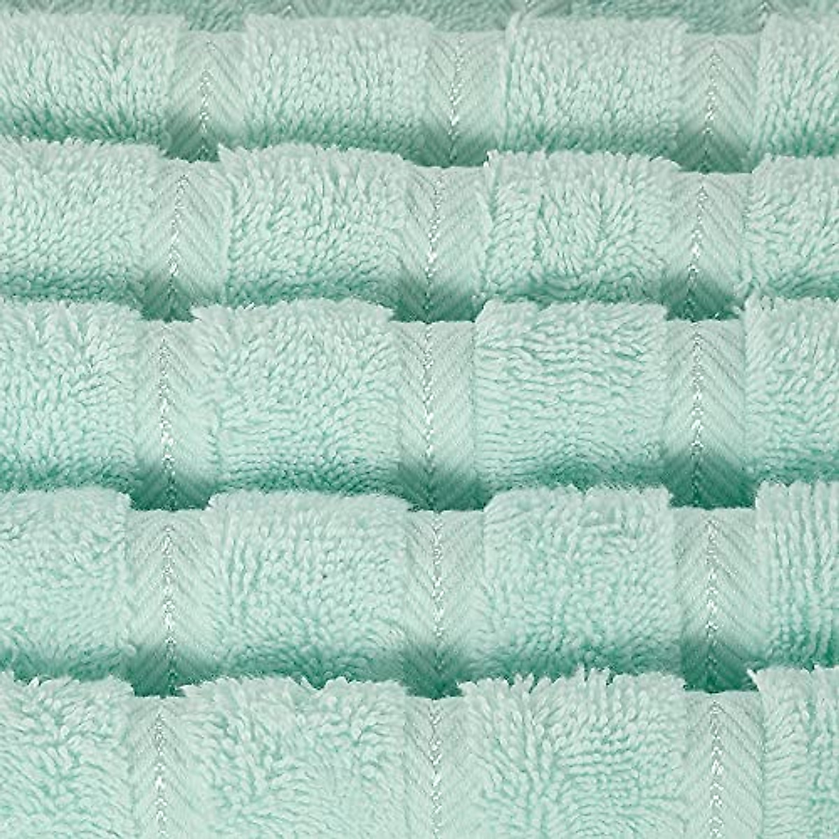 Comfort Realm Ultra Soft Towel Set, Combed Cotton 600 GSM 100 Percent Cotton (Mint, 2 Bath Sheet)