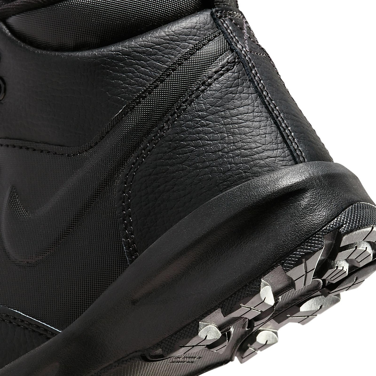 Nike Manoa LTR (Big Kid) Black/Black/Black