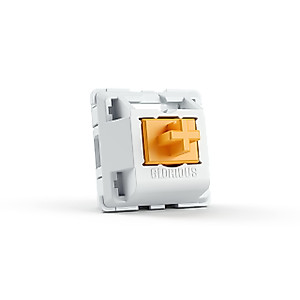Glorious Panda Switch (Non Lubed Switches) - 36x Plate Mounted 3 pin Switches for Keyboard - Mechanical Keyboard Switches