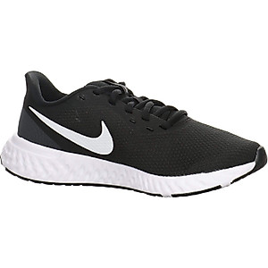 Nike Women's Revolution 5 Running Shoe, Black/White-Anthracite, 8 Regular US