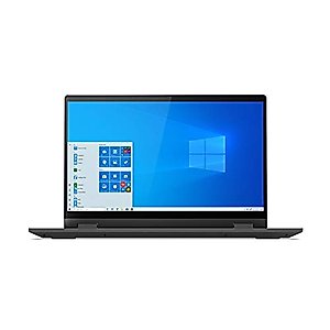 Lenovo IdeaPad Flex 5i 14" Convertible Laptop, FHD (1920 x 1080) Touch Display, Intel Core i3-1115G4 Processor, 4GB DDR4 RAM, 128GB SSD, UHD Graphics, Win 10 in S Mode, 82HS000GUS, Graphite Grey