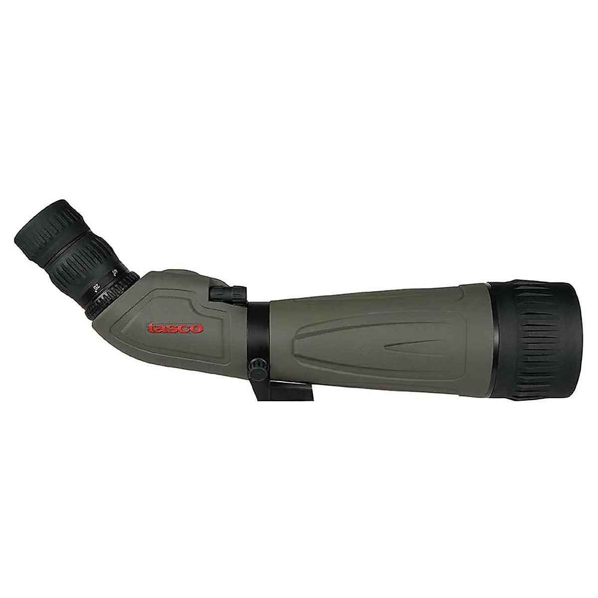 Tasco Spotting Scope 20-60x60 Zoom Eyepiece with Angled View and 60mm Objective Lens in Green TS20606045