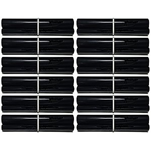 12-pack of PC-502RF Fax Film Ribbon Refill Rolls Compatible with Brother Fax 575