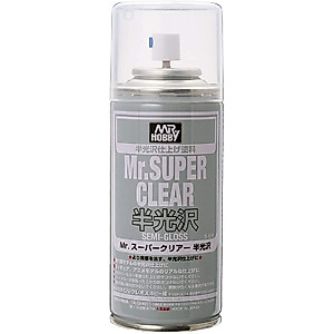 B516 Mr. Super Clear Semi-Gloss Spray, GSI