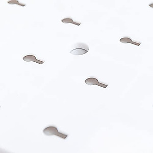 WskLinft 1 Set Kitchen Shelf Save Space Punch Free Bedroom Hanging Wall Pegboard Storage Rack Decor for Home White