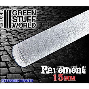 Green Stuff World Rolling Pin Pavement 15mm 1627