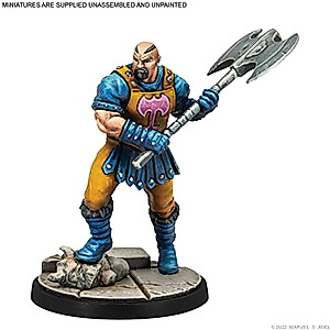 Atomic Mass Games Marvel: Crisis Protocol Heimdall & Skurge Character Pack - Guardians of Asgard Unite! Tabletop Superhero Game, Ages 14+, 2 Players, 90 Minute Playtime, Made