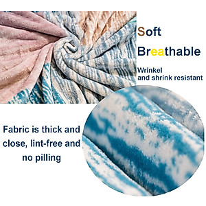 Fleece Blanket,Flannel Throw Blanket for Couch Lightweight Soft and Warm Comfy (60×80 inches) Easy to Carry for Bed, Sofa,All Seasons Suitable