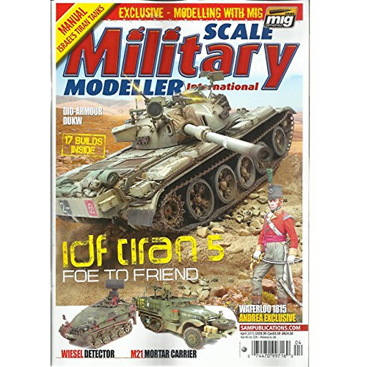 SCALE MILITARY MODELLER INTERNATIONAL, APRIL, 2015 VOL. 45 ISSUE, 529