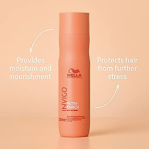 Wella Professionals Invigo Nutri-Enrich Shampoo & Conditioner Set, Deep Moisturizing, For Dry & Damaged Hair