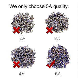 Dried Lavender Flowers for Home Fragrance Sachets Grade Dried Lavender Flowers for Tea, Baking, Lemonade, Baths, Wedding Decoration, Fresh Fragrance