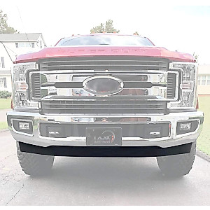 IAMAUTO 16019 Front Lower Air Deflector Valance Panel Black 2WD For 2017 2018 2019 Ford Super Duty (Will NOT Fit 2020-2022)