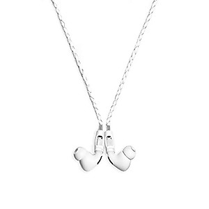 Tapper White Lamb Leather/Stainless Steel Strap for AirPods & AirPods Pro