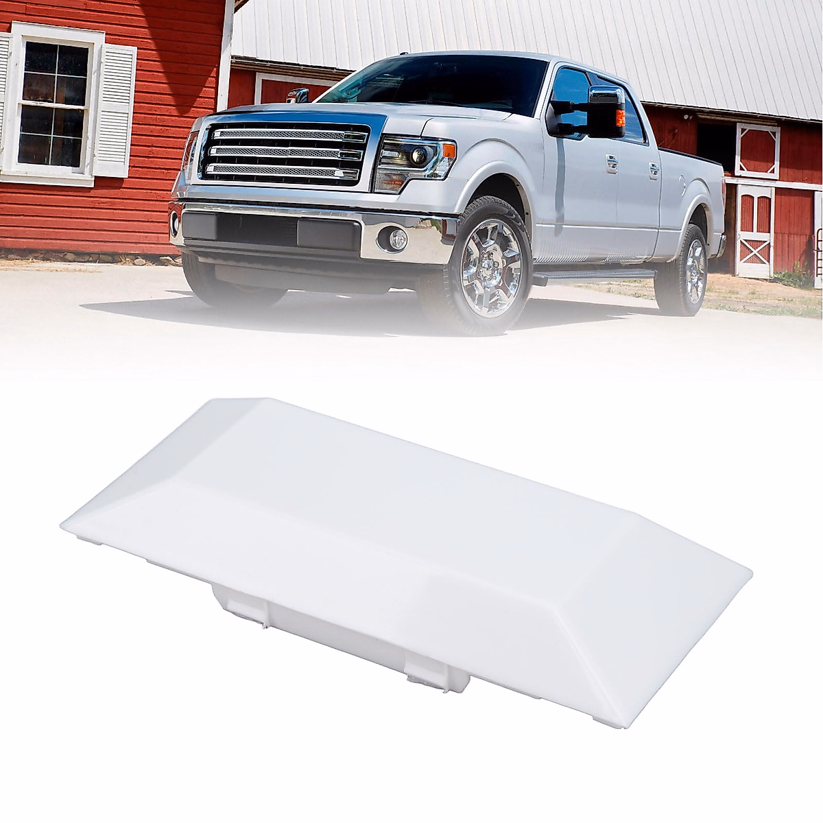 Car Dome Light Lens, Car Dome Light Lens Sqaure Interior Overhead Dome Lamp Lens Cover Replacement for F鈥?00 Truck 1973 to 1979