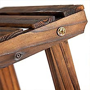 HAPPYGRILL Plant Stand Flower Rack Wooden 7 Tier Shelves Bonsai Display Shelf Stand for Indoor Outdoor Yard Garden Patio