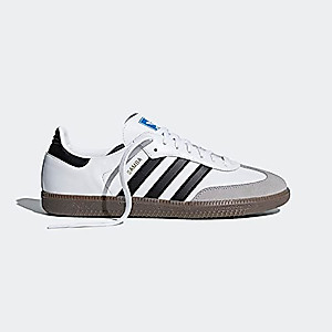 adidas Originals Men's Samba OG Sneaker White/Black/Granite 13