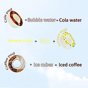 Yokacor Sports Air Water Bottle With 10 Flavor Pods Set, 25oz Alr Water Up Bottles With Straw 0 Sugar Fruit Fragrance Cup, Leakproof, Suitable For School, Outdoor, Gym(20 Flavors pod)