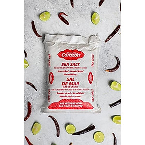 Amorcito Corazón - Coarse Sea Salt, Natural Salt From México - 700gr (2 pack)