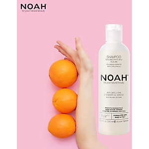 Noah Hair 1.1 Volumizing Shampoo - Organic Shampoo – Best Volumizing Shampoo - With Essential Oils and Hydrolysed Wheat Protein – Hair Products for Natural Beauty - 8.5 fl.oz (250 ml)