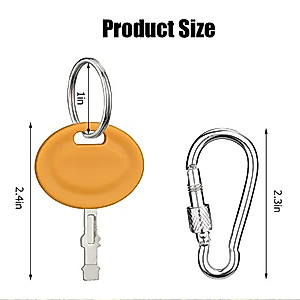 Key Replacement for Cub Cadet XT1 ZT1 LT LTX Troy Bilt Lawn Mower Craftsman MTD Riding Mower Replace 925-2054A 925-1745A 625-05000 625-05002, 4-Pack