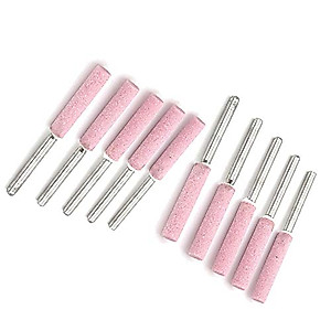 Replacement Part for M.C 5/10x Chainsaw Sharpener Burr Grinding Stone 4.8mm 3/16 Chain Saw Sharpening Set