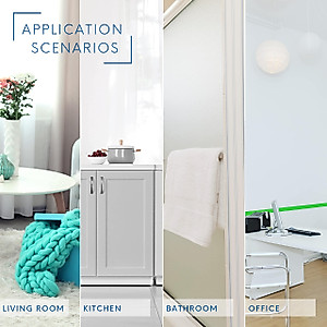 Perlglow 18 Pack 5 inch Slim Ultra-Thin Square Downlight Luminaire, Brushed Nickel, LED Recessed Light Fixtures Dimmable 15W=100W, 1100 Lumens, IC Rated, 5CCT Selectable 2700K|3000K|3500K|4100K|5000K