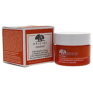 Origins Ginzing Refreshing Eye Cream To Brighten and Depuff for Unisex - 0.5 Oz Eye Cream, 0.5 Ounce,I0080521