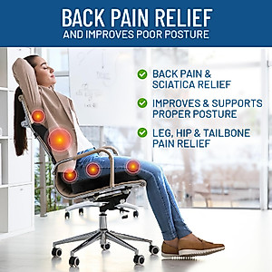 Everlasting Comfort Seat Cushion for Office Chair and Lumbar Support for Office Chair