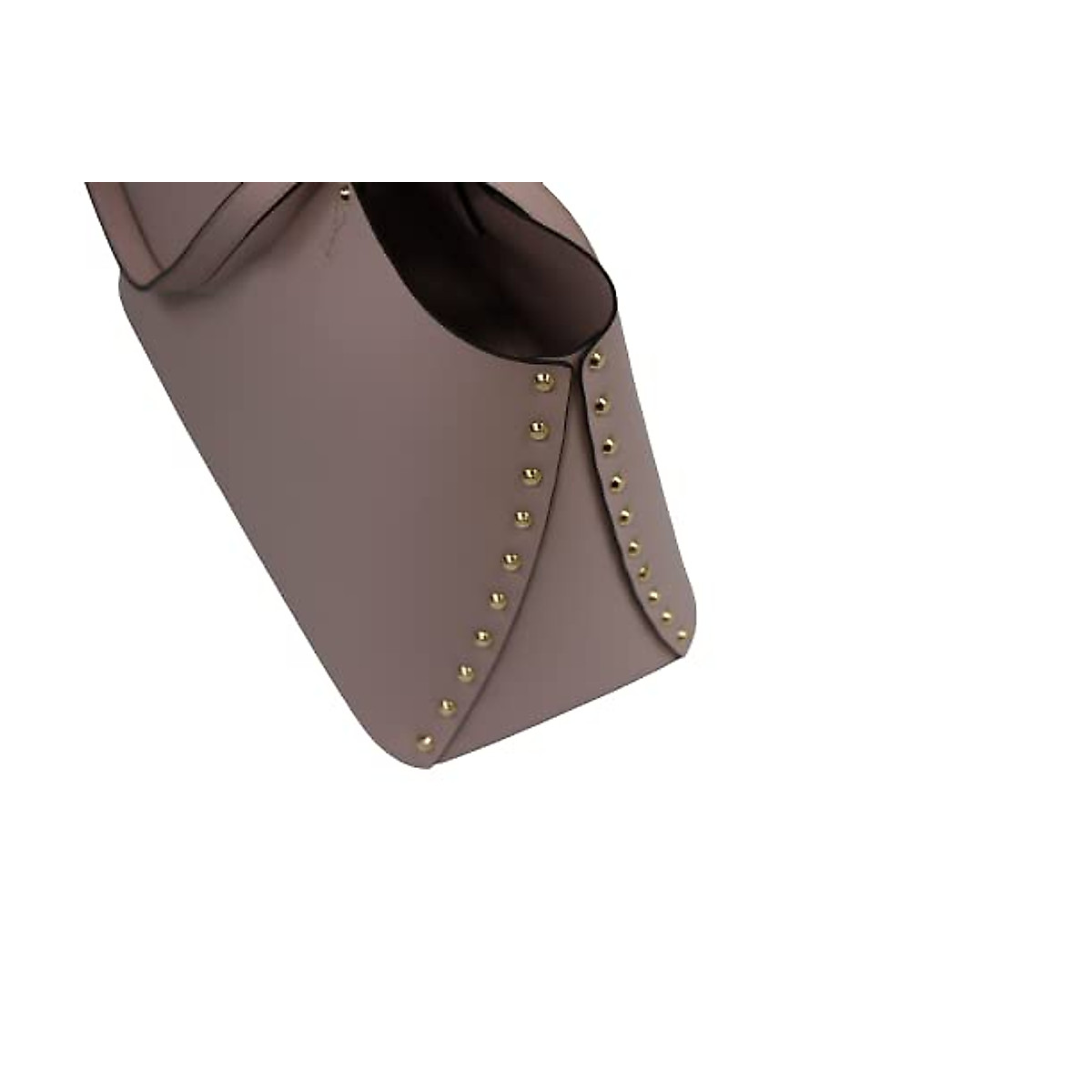 Michael Kors Women's Manhattan Smooth Leather Shoulder Tote Bag Powder Blush