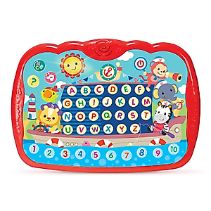 Learning Tablet for Toddlers 1-3 - Educational ABC Toy to Learn Alphabet, Number, Music & Words - Early Development Electronic Learning & Activity Game, Suitable for 1 2 3 Year Old Boys & Girls