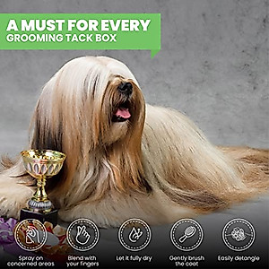 Best Shot The MAXX Ultra Concentrate Miracle Detangler and Conditioner, Moisturizing Conditioner for Pets, Hypoallergenic, 8.5 Oz.