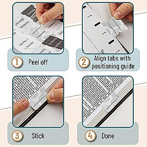 Mr. Pen- Bible Tabs, 75 Tabs, Gray Theme, Laminated Bible Tabs for Women and Men, Bible Tabs for Study Bible, Bible Index Tabs, Bible Book Tabs, Bible Labels Tabs, Mr Pen Bible Tabs