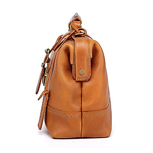 OLD TREND Genuine Leather Doctor Satchel (Chestnut)