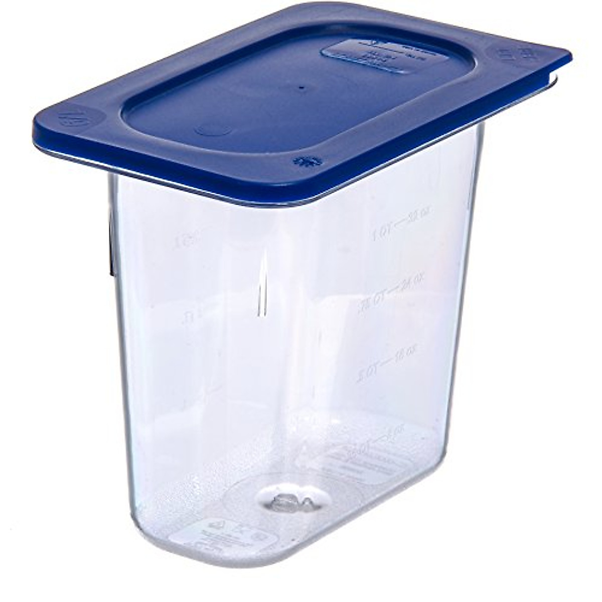 Carlisle FoodService Products 3068807 Plastic Food Pan, 1/9 Size, 6 Inches Deep, Clear