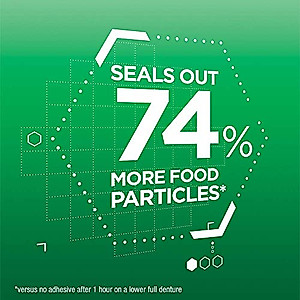 SUPER POLIGRIP Denture Adhesive Cream Extra Care 2.20 oz (Packs of 6)