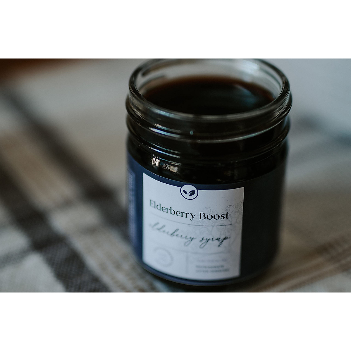 Elderberry Boost - Organic Elderberry Syrup with Raw Honey - Made for Kids & Adults (16 oz)
