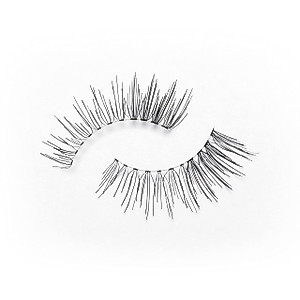 Eylure Naturals Accent No. 003 Reusable Eyelashes, Adhesive Included, 1 Pair