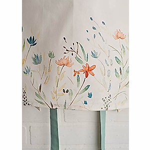 Maison d' Hermine Colmar 100% Cotton 1 Piece Kitchen Apron with an Adjustable Neck & Visible Center Pocket with Long Ties for Women Men | Chef (27.50"x31.50")