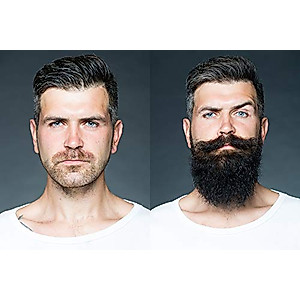 Best Earth Naturals Beard Growth Formula for Men Vitamins, Nutrients, Biotin, Saw Palmetto, and PABA for Facial Hair Growth 30 Count