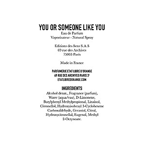 Etat Libre d'Orange You Or Someone Like You Eau De Parfum Spray, 3.4 Fl Oz